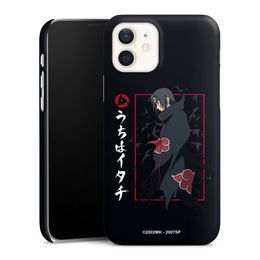 DeinDesign iPhone 12 Handy Premium Case Smartphone Handyh&uuml;lle Schutzh&uuml;lle matt Itachi Uchiha Official Licensed Product Naruto Shippuden Premium Case