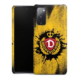 DeinDesign Galaxy S20 FE Handy Premium Case Smartphone Handyh&uuml;lle Schutzh&uuml;lle gl&auml;nzend Official Licensed Product Soccer Sg Dynamo Dresden Premium Case