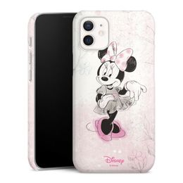 DeinDesign iPhone 12 mini Handy Premium Case Smartphone Handyh&uuml;lle Schutzh&uuml;lle gl&auml;nzend Vintage Minnie Mouse Disney Premium Case
