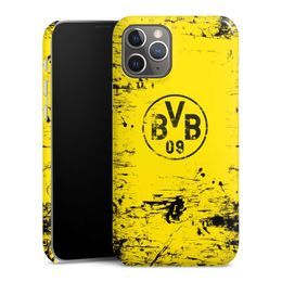 DeinDesign iPhone 12 Pro Handy Premium Case Smartphone Handyh&uuml;lle Schutzh&uuml;lle gl&auml;nzend Bvb Official Licensed Product Borussia Dortmund Premium Case