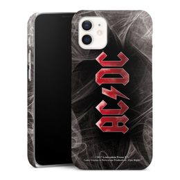 DeinDesign iPhone 12 mini Handy Premium Case Smartphone Handyh&uuml;lle Schutzh&uuml;lle matt Merchandise Acdc Logo Premium Case