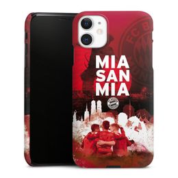 DeinDesign iPhone 11 Handy Premium Case Smartphone Handyh&uuml;lle Schutzh&uuml;lle matt Fc Bayern M&uuml;nchen Fcb Mia San Mia Premium Case