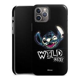 DeinDesign iPhone 12 Pro Handy Premium Case Smartphone Handyh&uuml;lle Schutzh&uuml;lle gl&auml;nzend Lilo & Stitch Disney Official Licensed Product Premium Case