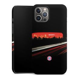 DeinDesign iPhone 12 Pro Max Handy Premium Case Smartphone Handyh&uuml;lle Schutzh&uuml;lle matt Fcb Fc Bayern M&uuml;nchen Stadium Premium Case