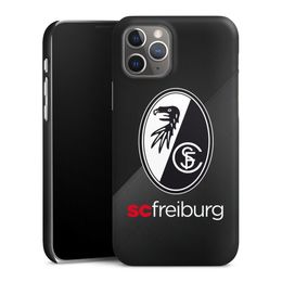DeinDesign iPhone 12 Pro Handy Premium Case Smartphone Handyh&uuml;lle Schutzh&uuml;lle matt Sc Freiburg Lettering Logo Premium Case