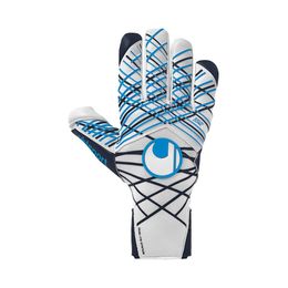 Uhlsport Sporthandschuhe Herren Größe M hellblau / schwarz / offwhite