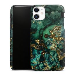 DeinDesign iPhone 11 Handy Premium Case Smartphone Handyh&uuml;lle Schutzh&uuml;lle gl&auml;nzend Muster Glitzer Marble Premium Case