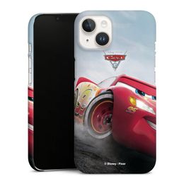 DeinDesign iPhone 14 Handy Premium Case Smartphone Handyh&uuml;lle Schutzh&uuml;lle matt Lightning Mcqueen 95 Official Licensed Product Cars Premium Case