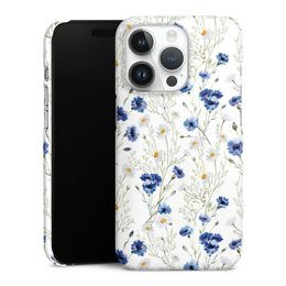 DeinDesign iPhone 14 Pro Handy Premium Case Smartphone Handyh&uuml;lle Schutzh&uuml;lle matt Flowers Muster Flower Premium Case