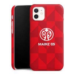DeinDesign iPhone 12 mini Handy Premium Case Smartphone Handyh&uuml;lle Schutzh&uuml;lle gl&auml;nzend Mainz 05 Official Licensed Product Merchandise Premium Case