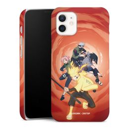 DeinDesign iPhone 12 mini Handy Premium Case Smartphone Handyh&uuml;lle Schutzh&uuml;lle matt Sasuke Sakura Naruto Shippuden Premium Case