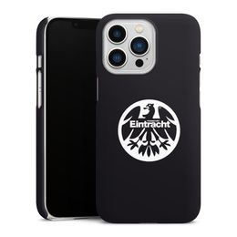 DeinDesign iPhone 13 Pro Handy Premium Case Smartphone Handyh&uuml;lle Schutzh&uuml;lle matt Logo Eintracht Frankfurt Eagle Premium Case