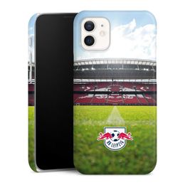 DeinDesign iPhone 12 mini Handy Premium Case Smartphone Handyh&uuml;lle Schutzh&uuml;lle gl&auml;nzend Official Licensed Product Stadium Rb Leipzig Premium Case
