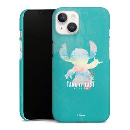 DeinDesign iPhone 14 Handy Premium Case Smartphone Handyh&uuml;lle Schutzh&uuml;lle matt Lilo & Stitch Official Licensed Product Disney Premium Case