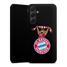 DeinDesign Galaxy A55 5G Handy Premium Case Smartphone Handyh&uuml;lle Schutzh&uuml;lle matt Bernie Official Licensed Product Fc Bayern M&uuml;nchen Premium Case