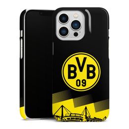 DeinDesign iPhone 13 Pro Handy Premium Case Smartphone Handyh&uuml;lle Schutzh&uuml;lle gl&auml;nzend Borussia Dortmund Stadium Bvb Premium Case