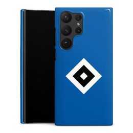 DeinDesign Galaxy S23 Ultra Handy Premium Case Smartphone Handyh&uuml;lle Schutzh&uuml;lle gl&auml;nzend Logo Hsv Hamburger Sv Premium Case