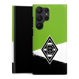 DeinDesign Galaxy S23 Ultra Handy Premium Case Smartphone Handyh&uuml;lle Schutzh&uuml;lle gl&auml;nzend Borussia M&ouml;nchengladbach Bmg Official Licensed Product Premium Case