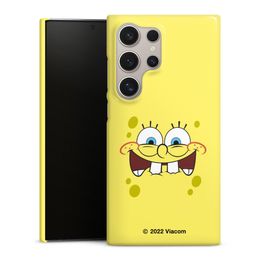 DeinDesign Galaxy S24 Ultra Handy Premium Case Smartphone Handyh&uuml;lle Schutzh&uuml;lle gl&auml;nzend Official Licensed Product Kindheit Spongebob Premium Case