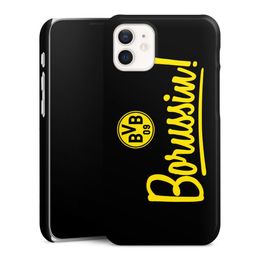 DeinDesign iPhone 12 mini Handy Premium Case Smartphone Handyh&uuml;lle Schutzh&uuml;lle gl&auml;nzend Borussia Dortmund Bvb Soccer Premium Case