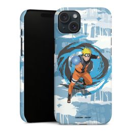 DeinDesign iPhone 15 Plus Handy Premium Case Smartphone Handyh&uuml;lle Schutzh&uuml;lle gl&auml;nzend Official Licensed Product Manga Naruto Shippuden Premium Case