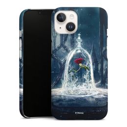 DeinDesign iPhone 14 Handy Premium Case Smartphone Handyh&uuml;lle Schutzh&uuml;lle matt Rose The Beauty And The Beast Disney Princess Premium Case