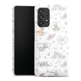DeinDesign Galaxy A53 5G Handy Premium Case Smartphone Handyh&uuml;lle Schutzh&uuml;lle gl&auml;nzend Bambi Disney Dumbo Premium Case