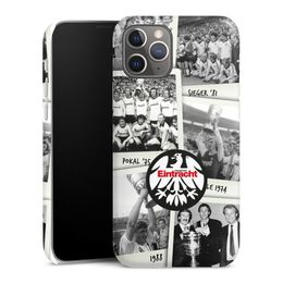 DeinDesign iPhone 12 Pro Handy Premium Case Smartphone Handyh&uuml;lle Schutzh&uuml;lle gl&auml;nzend Retro Official Licensed Product Eintracht Frankfurt Premium Case