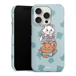 DeinDesign iPhone 15 Pro Handy Premium Case Smartphone Handyh&uuml;lle Schutzh&uuml;lle matt Disney Aristocats Cat Premium Case
