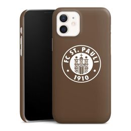 DeinDesign iPhone 12 Handy Premium Case Smartphone Handyh&uuml;lle Schutzh&uuml;lle matt Official Licensed Product Coat Of Arms Fc St. Pauli Premium Case
