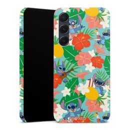 DeinDesign Galaxy A55 5G Handy Premium Case Smartphone Handyh&uuml;lle Schutzh&uuml;lle matt Lilo & Stitch Movie Disney Premium Case
