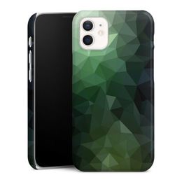 DeinDesign iPhone 12 mini Handy Premium Case Smartphone Handyh&uuml;lle Schutzh&uuml;lle gl&auml;nzend Tarnmuster Geometric Mosaic Premium Case