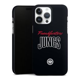 DeinDesign iPhone 14 Pro Max Handy Premium Case Smartphone Handyh&uuml;lle Schutzh&uuml;lle matt Eintracht Frankfurt Sge Official Licensed Product Premium Case