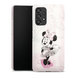 DeinDesign Galaxy A53 5G Handy Premium Case Smartphone Handyh&uuml;lle Schutzh&uuml;lle gl&auml;nzend Minnie Mouse Vintage Disney Premium Case