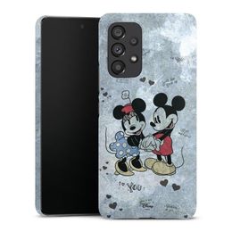 DeinDesign Galaxy A53 5G Handy Premium Case Smartphone Handyh&uuml;lle Schutzh&uuml;lle gl&auml;nzend Vintage Disney Premium Case