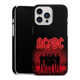 DeinDesign iPhone 13 Pro Handy Premium Case Smartphone Handyh&uuml;lle Schutzh&uuml;lle matt Band Acdc Official Licensed Product Premium Case