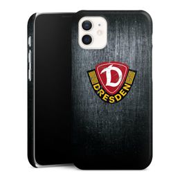 DeinDesign iPhone 12 mini Handy Premium Case Smartphone Handyh&uuml;lle Schutzh&uuml;lle gl&auml;nzend Sgd Official Licensed Product Sg Dynamo Dresden Premium Case