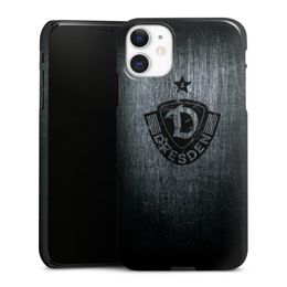 DeinDesign iPhone 11 Handy Premium Case Smartphone Handyh&uuml;lle Schutzh&uuml;lle gl&auml;nzend Sg Dynamo Dresden Official Licensed Product Vintage Premium Case