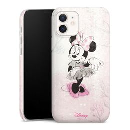 DeinDesign iPhone 12 Handy Premium Case Smartphone Handyh&uuml;lle Schutzh&uuml;lle matt Vintage Minnie Mouse Disney Premium Case