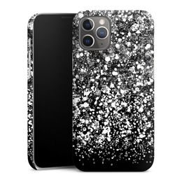 DeinDesign iPhone 12 Pro Handy Premium Case Smartphone Handyh&uuml;lle Schutzh&uuml;lle gl&auml;nzend Muster Snowflake Glitzer Premium Case