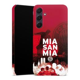 DeinDesign Galaxy A55 5G Handy Premium Case Smartphone Handyh&uuml;lle Schutzh&uuml;lle matt Mia San Mia Fcb Fc Bayern M&uuml;nchen Premium Case