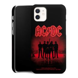 DeinDesign iPhone 12 mini Handy Premium Case Smartphone Handyh&uuml;lle Schutzh&uuml;lle matt Band Acdc Official Licensed Product Premium Case