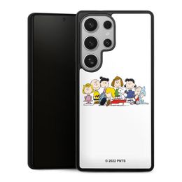 DeinDesign Galaxy S25 Ultra Handy Gallery Case Handyh&uuml;lle 9H Geh&auml;rtetes Glas R&uuml;ckseite H&uuml;lle Merchandise Kindheit Peanuts Gallery Case