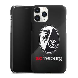 DeinDesign iPhone 11 Pro Handy Premium Case Smartphone Handyh&uuml;lle Schutzh&uuml;lle matt Lettering Sc Freiburg Logo Premium Case