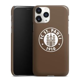 DeinDesign iPhone 11 Pro Handy Premium Case Smartphone Handyh&uuml;lle Schutzh&uuml;lle gl&auml;nzend Fc St. Pauli Official Licensed Product Coat Of Arms Premium Case