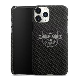 DeinDesign iPhone 11 Pro Handy Premium Case Smartphone Handyh&uuml;lle Schutzh&uuml;lle matt Rb Leipzig Carbon Metallic Look Premium Case