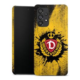 DeinDesign Galaxy A53 5G Handy Premium Case Smartphone Handyh&uuml;lle Schutzh&uuml;lle matt Official Licensed Product Soccer Sg Dynamo Dresden Premium Case