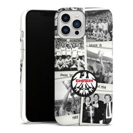 DeinDesign iPhone 13 Pro Max Handy Premium Case Smartphone Handyh&uuml;lle Schutzh&uuml;lle matt Retro Official Licensed Product Eintracht Frankfurt Premium Case