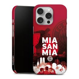 DeinDesign iPhone 16 Pro Handy Premium Case Smartphone Handyh&uuml;lle Schutzh&uuml;lle matt Mia San Mia Fcb Fc Bayern M&uuml;nchen Premium Case