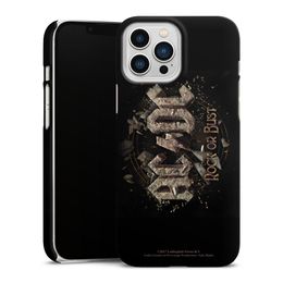 DeinDesign iPhone 13 Pro Max Handy Premium Case Smartphone Handyh&uuml;lle Schutzh&uuml;lle matt Official Licensed Product Rock Or Bust Acdc Premium Case